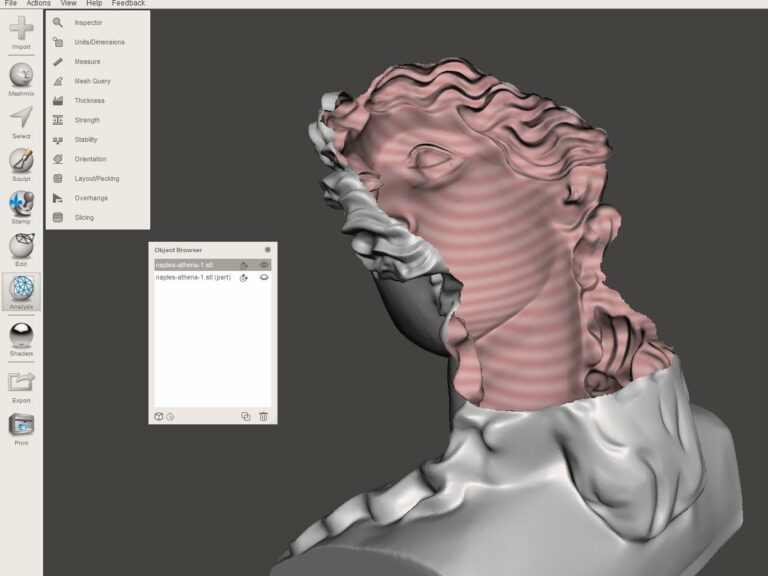 Splitting STL with single compact part | Prusa Knowledge Base