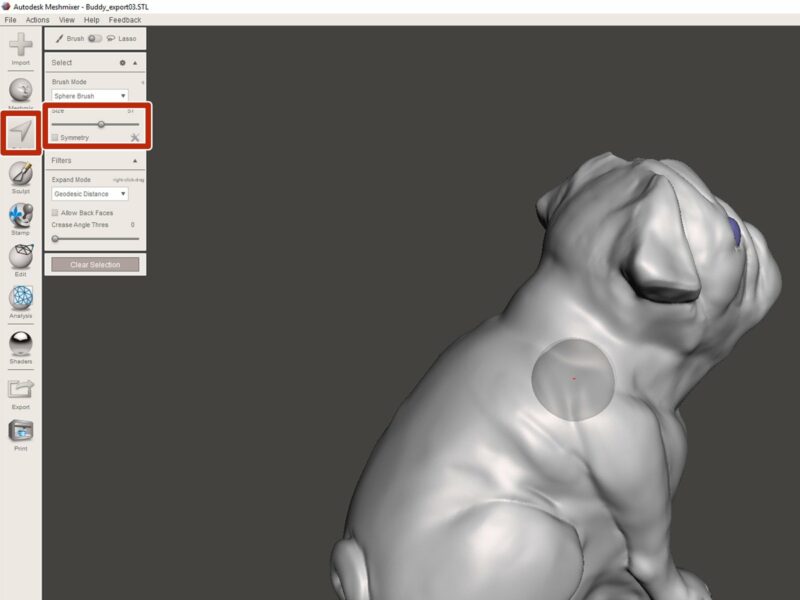 Splitting STL using MeshMixer | Prusa Knowledge Base