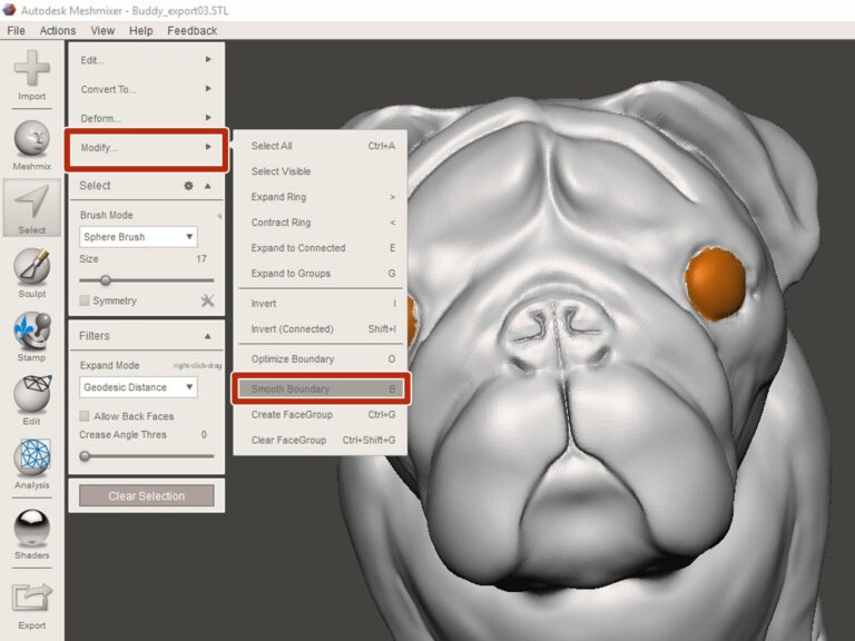 Splitting STL using MeshMixer | Prusa Knowledge Base