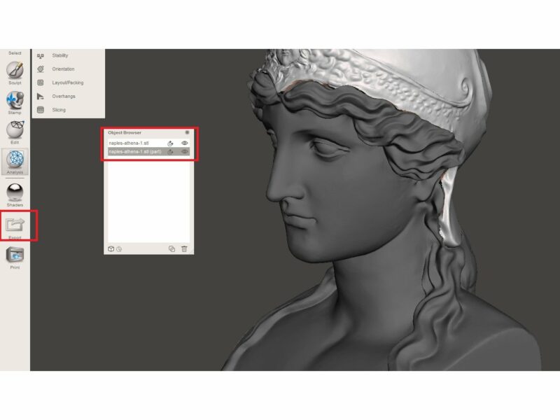 Splitting STL with single compact part | Prusa Knowledge Base