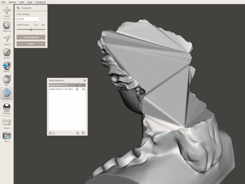 Splitting STL with single compact part | Prusa Knowledge Base